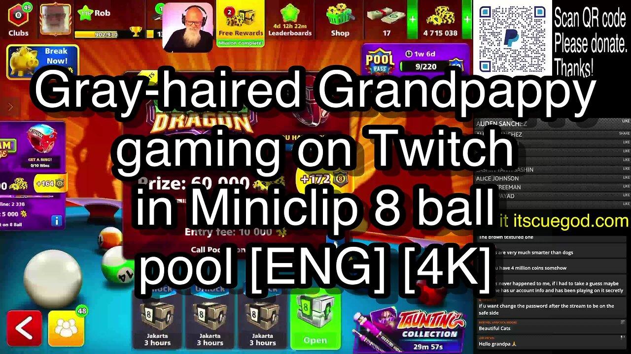 Gray-haired Grandpappy gaming on Twitch in - One News Page VIDEO