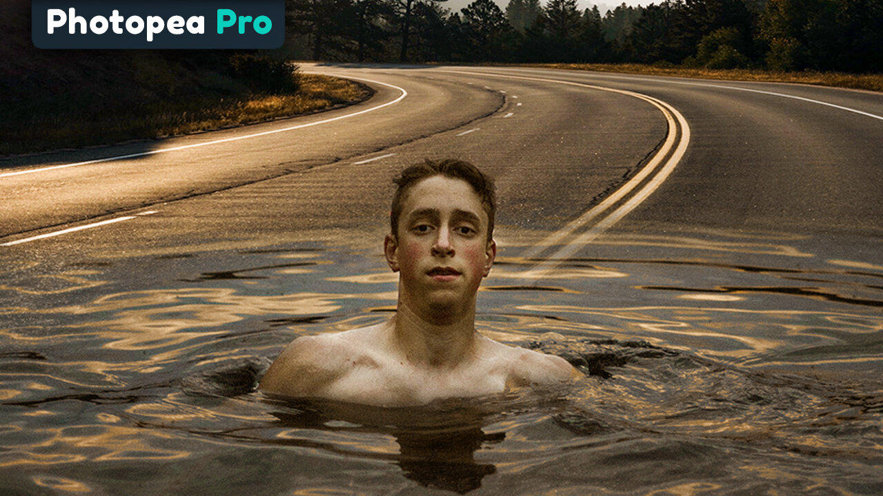 How to Blend Two Images in Photopea - One News Page VIDEO