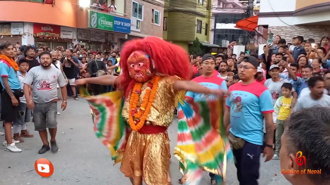 Majipa Lakhe Dance, Yenya (Indra Jatra), Hanuman - One News Page VIDEO