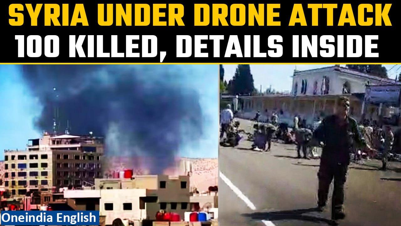 Deadly Drone Attack Shakes Syria: Over 100 - One News Page VIDEO