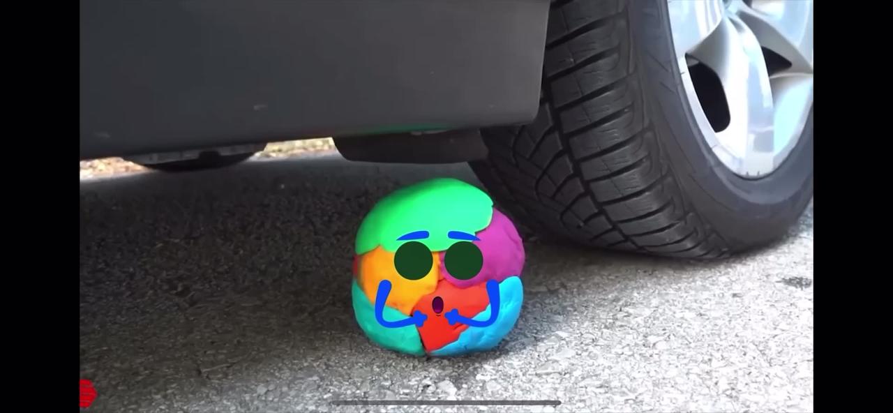 Cars run over my squishy friends - One News Page VIDEO