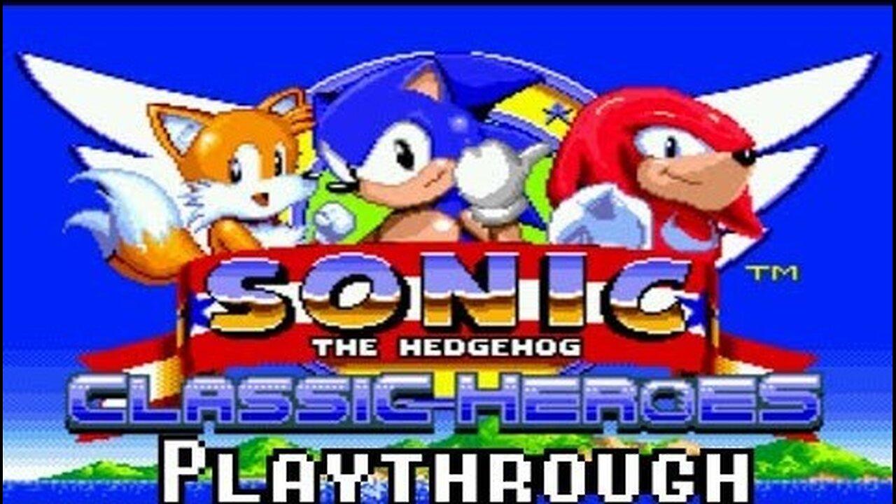 [TAS] Sonic Classic Heroes - Speedrun as Team - One News Page VIDEO