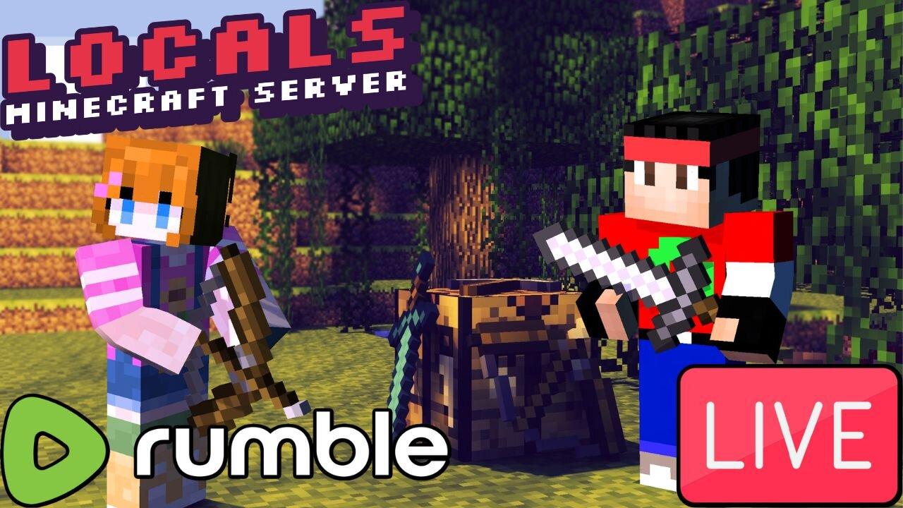 Minecraft LIVE [LMS] - Building a Weapons Shop - One News Page VIDEO