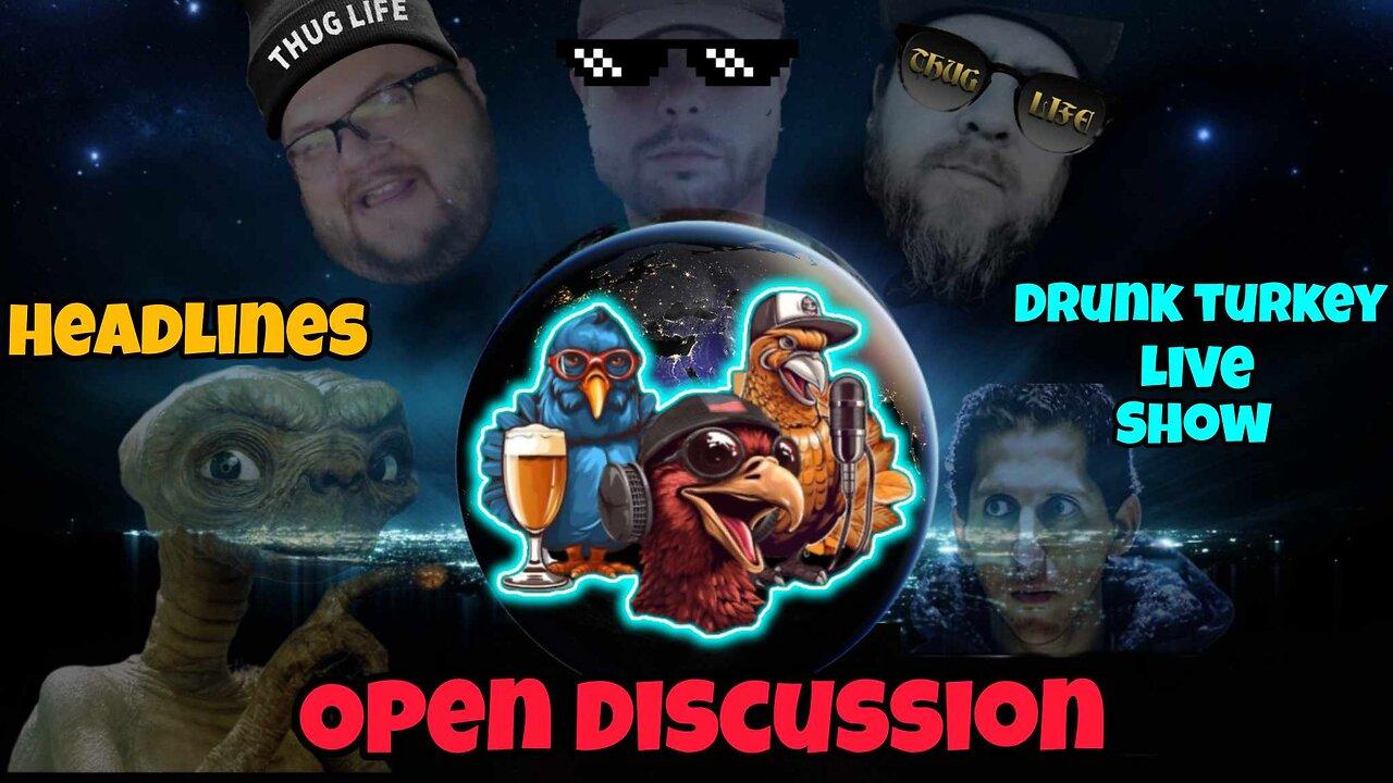 DRUNK Turkey Live Show: Top Headlines Open - One News Page VIDEO