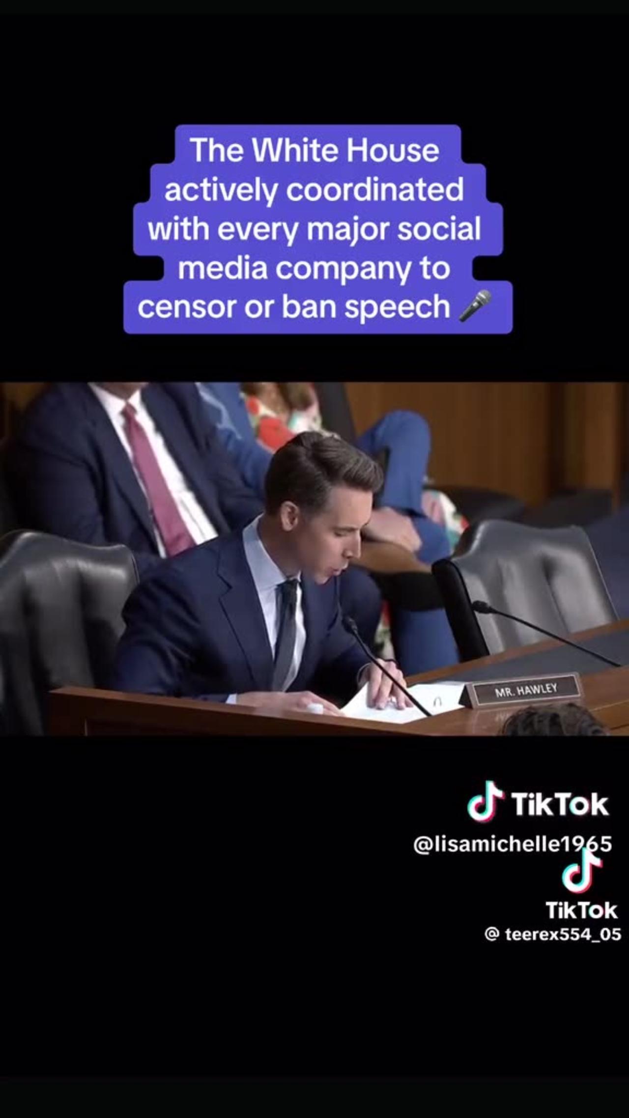 White House coersed with every social media - One News Page VIDEO