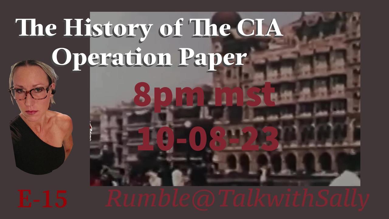 History of the CIA and Operation Paper - One News Page VIDEO