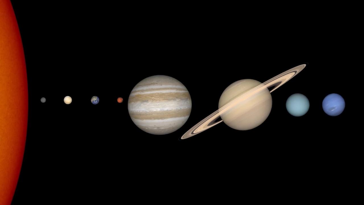 The Actual Size And Distance of The Planets In - One News Page VIDEO