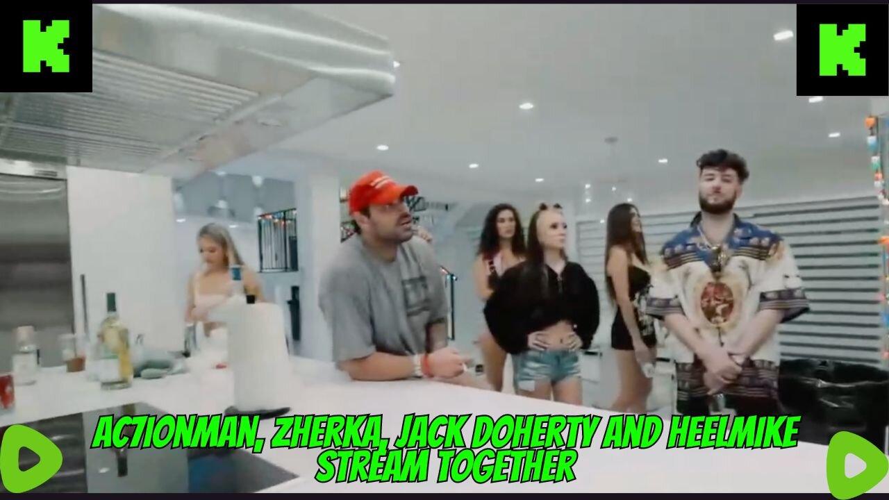 AC7IONMAN, ZHERKA, JACK AND HEELMIKE WATCHPARTY - One News Page VIDEO