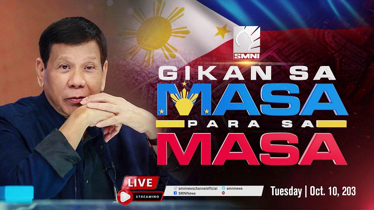 LIVE: 'Gikan sa Masa, Para sa Masa' - One News Page VIDEO