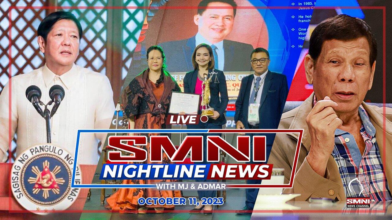 SMNI Nightline News with Admar Vilando & - One News Page VIDEO