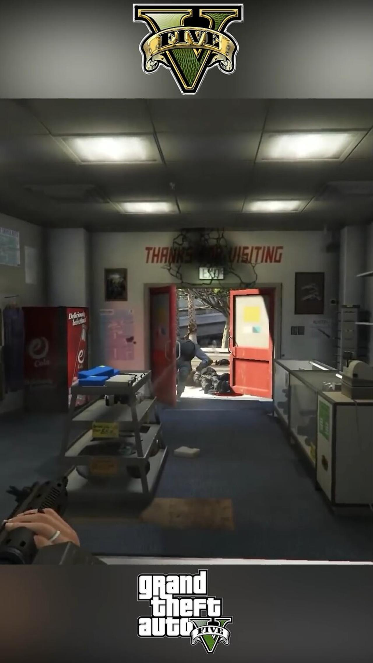 GTA 5 GTA V Michael vs police force - One News Page VIDEO