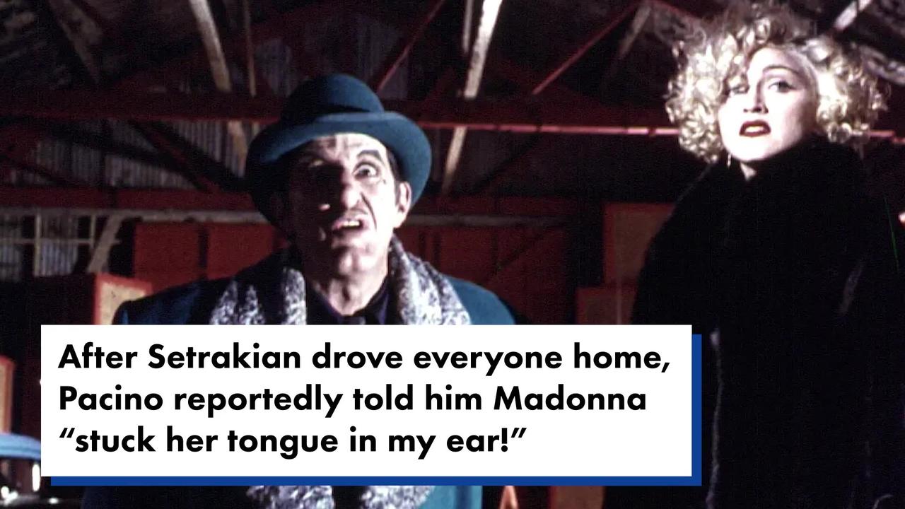 Madonna allegedly stuck her tongue in Al - One News Page VIDEO