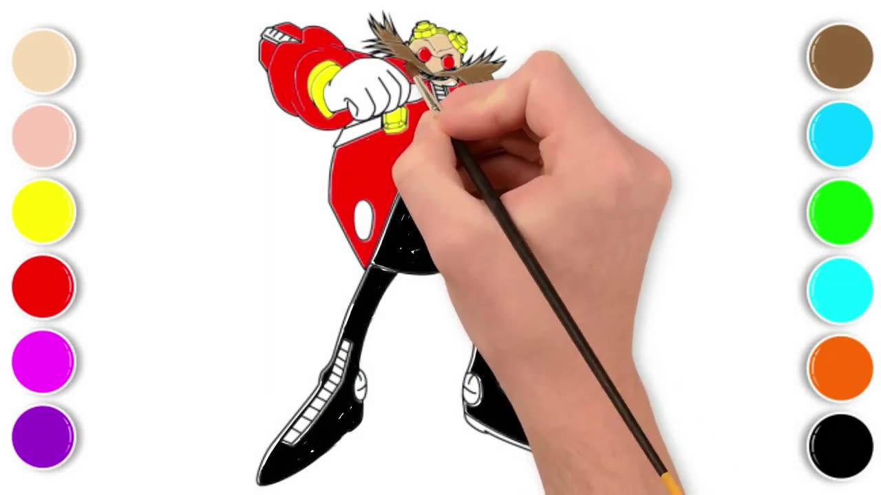 How to Draw Sonic the Hedgehog Dr Eggman | - One News Page VIDEO