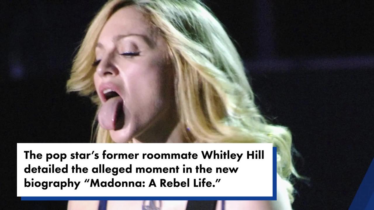 Madonna allegedly stuck her tongue in Al - One News Page VIDEO