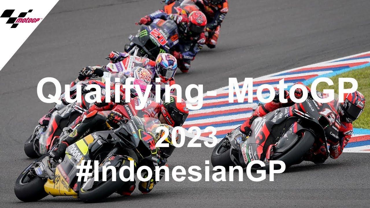 Qualifying MotoGP 2023 Indonesian GP Pertamina - One News Page VIDEO