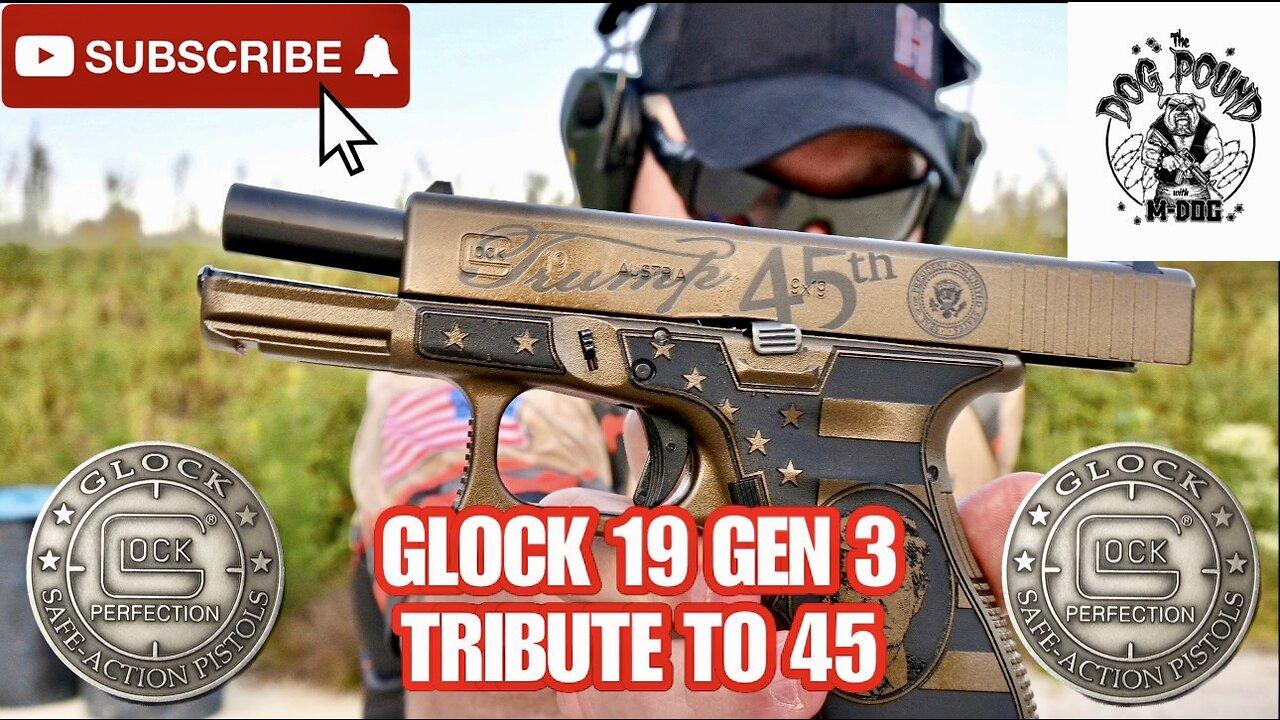 GLOCK 19 GEN 3 9MM REVIEW! TRUMP 45 EDITION! - One News Page VIDEO