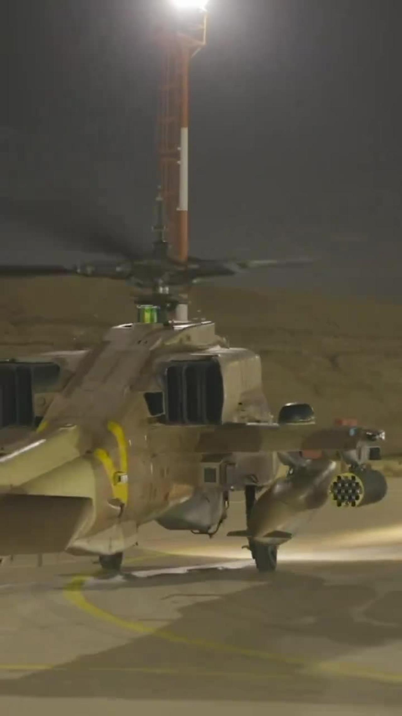 Israel Helicopter Firing - Combat - One News Page VIDEO