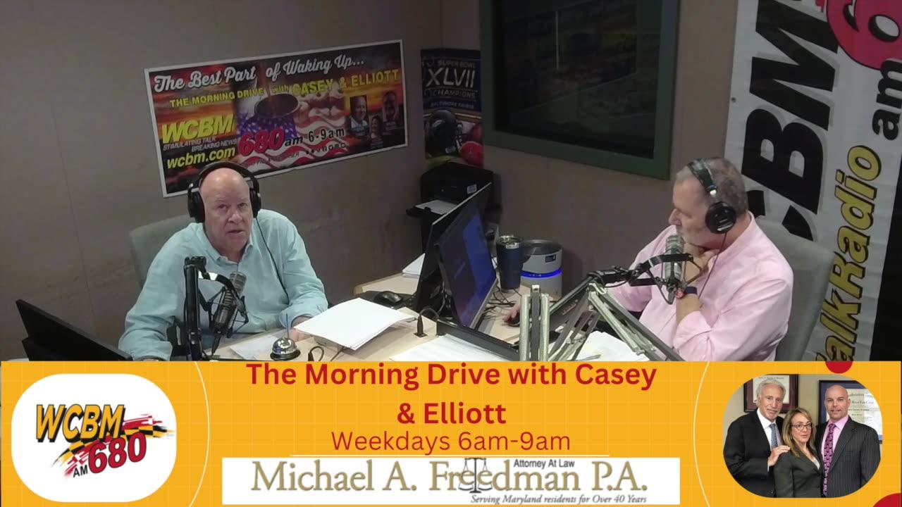 Casey & Elliot talk with a listener from MD. - One News Page VIDEO