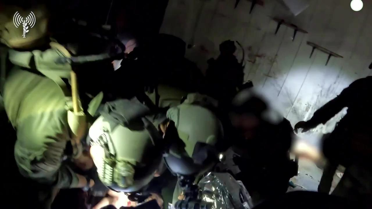 “Heroic” footage of the Israeli special - One News Page VIDEO