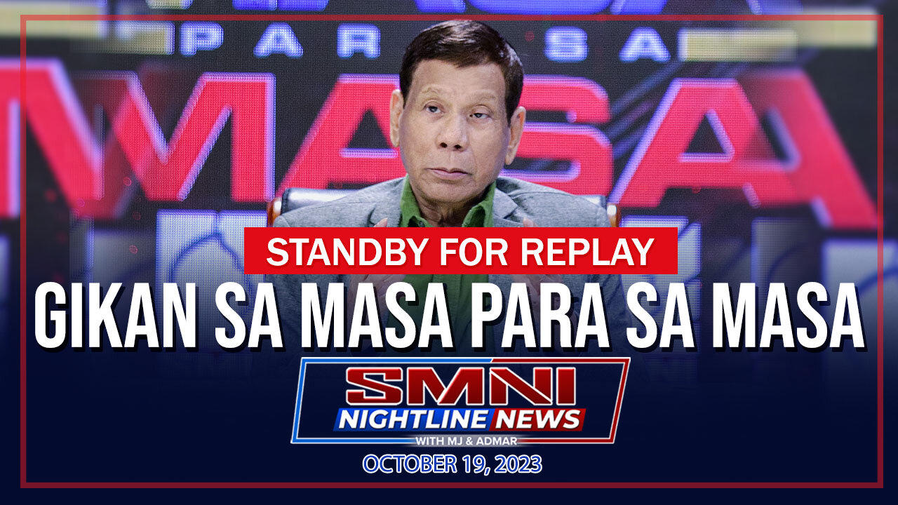 REPLAY: Gikan sa Masa, Para sa Masa with former - One News Page VIDEO