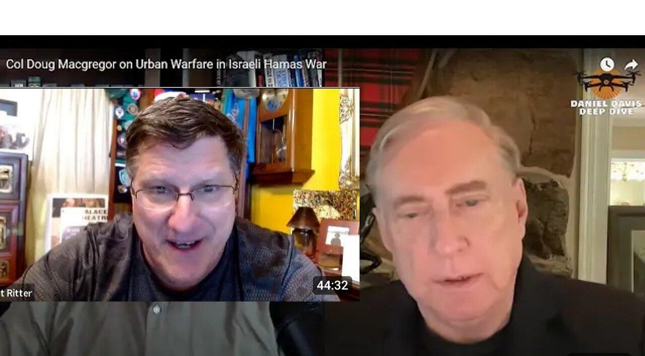 BgunScottRt&Col Douglas Macgregor:- latest - One News Page VIDEO