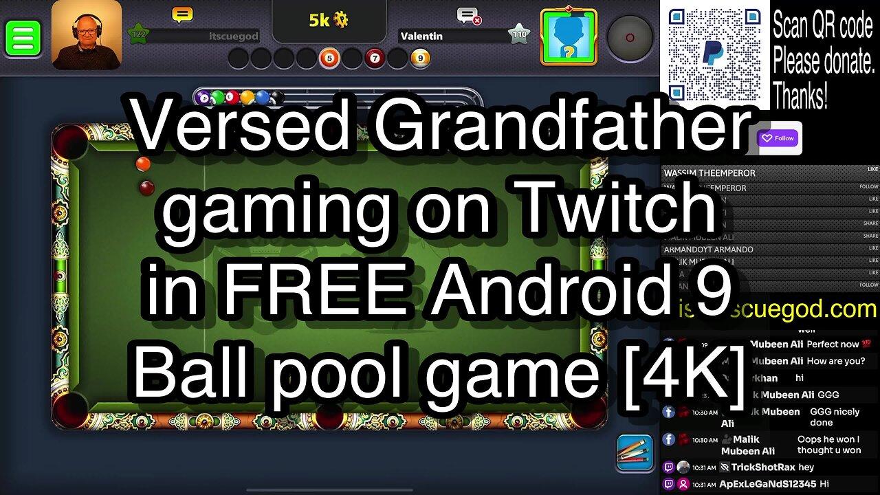 Versed Grandfather gaming on Twitch in FREE - One News Page VIDEO