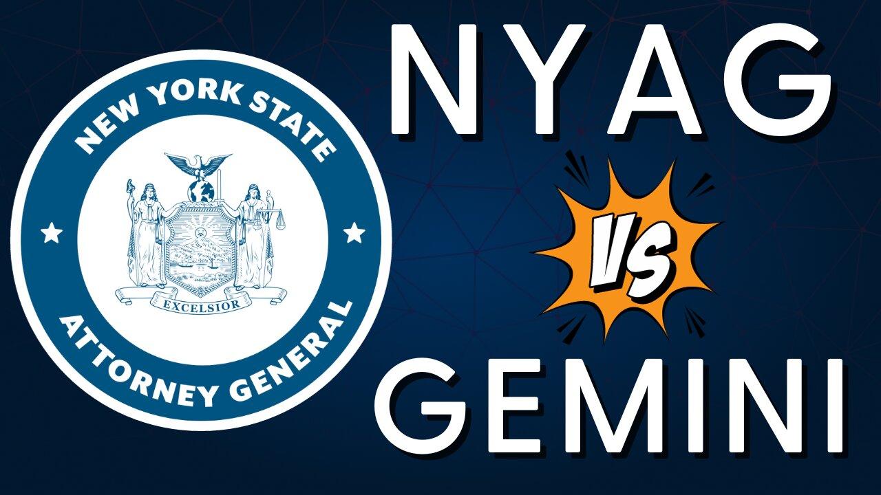 NEW YORK ATTORNEY GENERAL VS. GEMINI EXCHANGE | - One News Page VIDEO