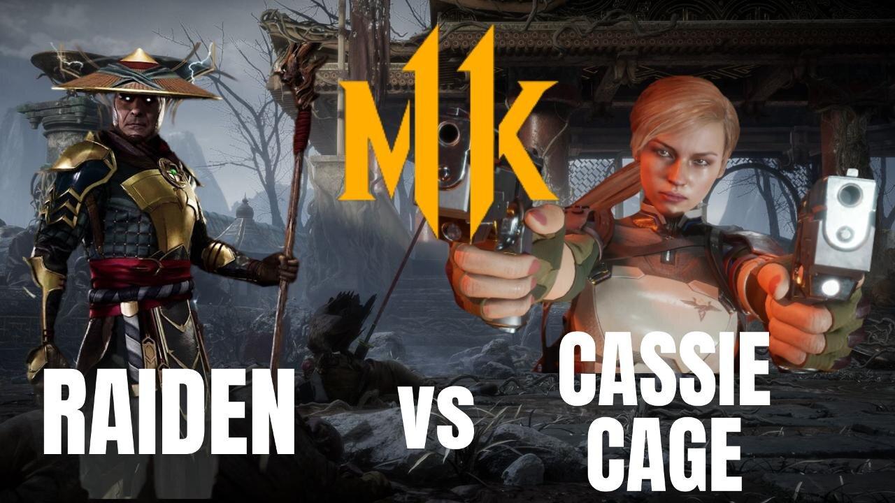 Raiden vs Cassie Cage - MK11 Electrifying Battle - One News Page VIDEO