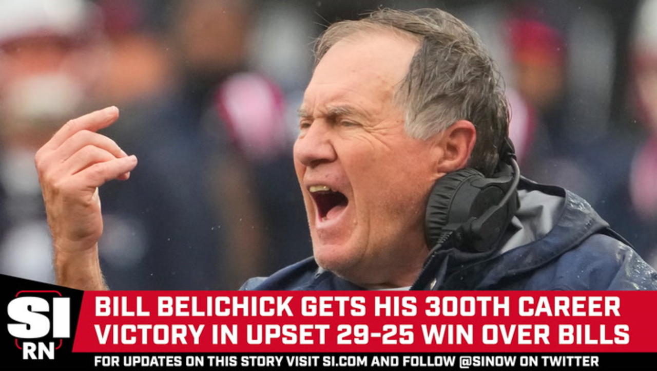 Bill Belichick Gets His 300th Victory in Upset - One News Page VIDEO