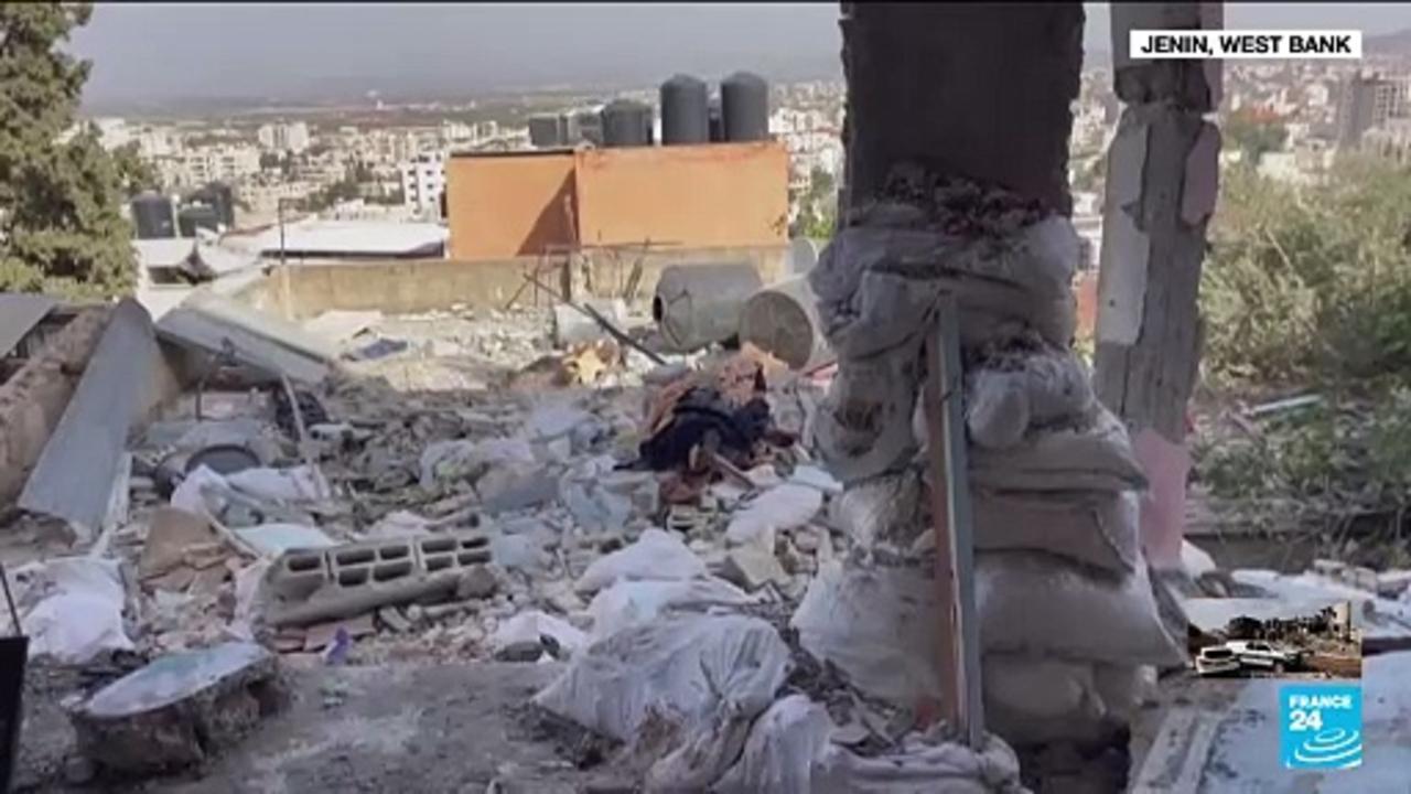 Israeli strikes Jenin mosque in West Bank, - One News Page VIDEO