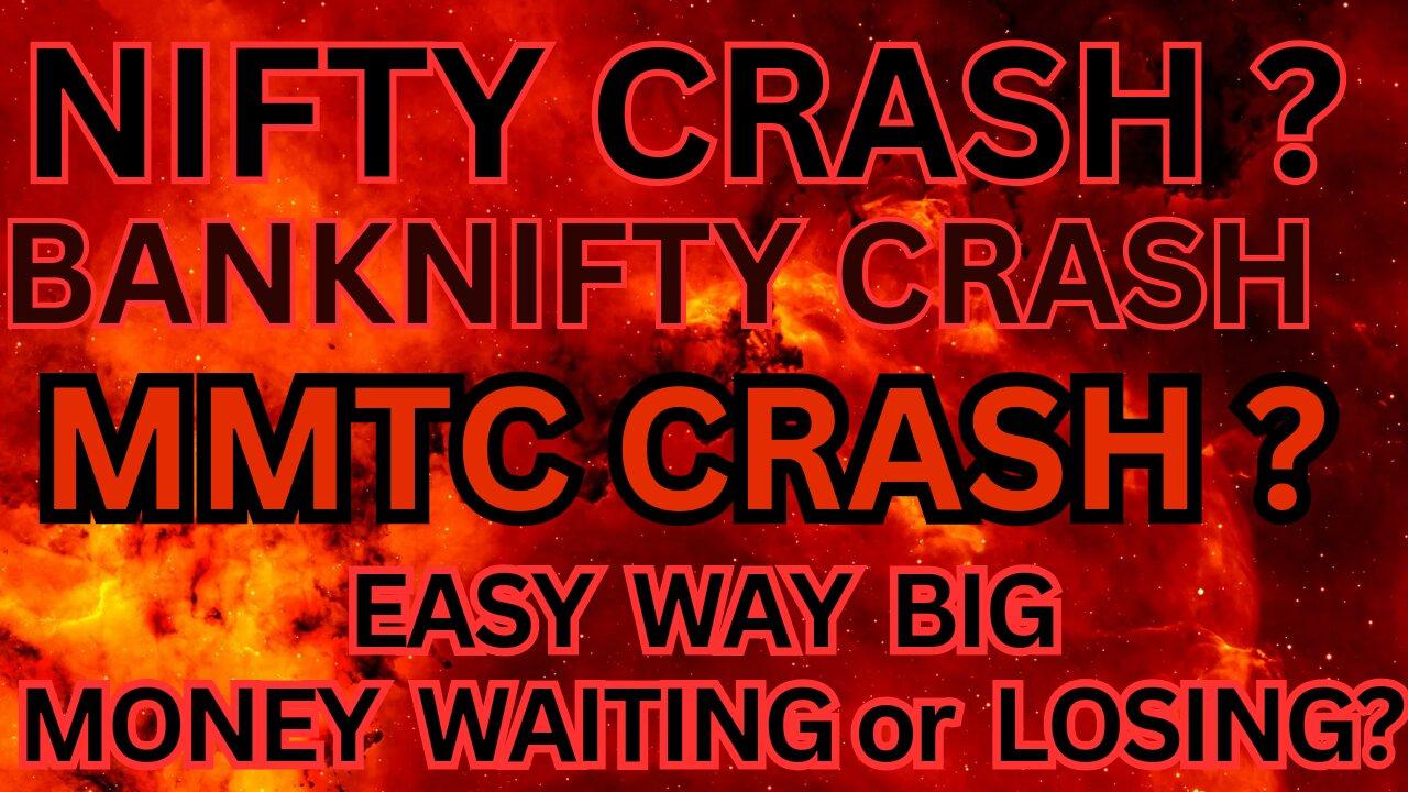 Recent Nifty Crash "MMTC Stock Crash - One News Page VIDEO