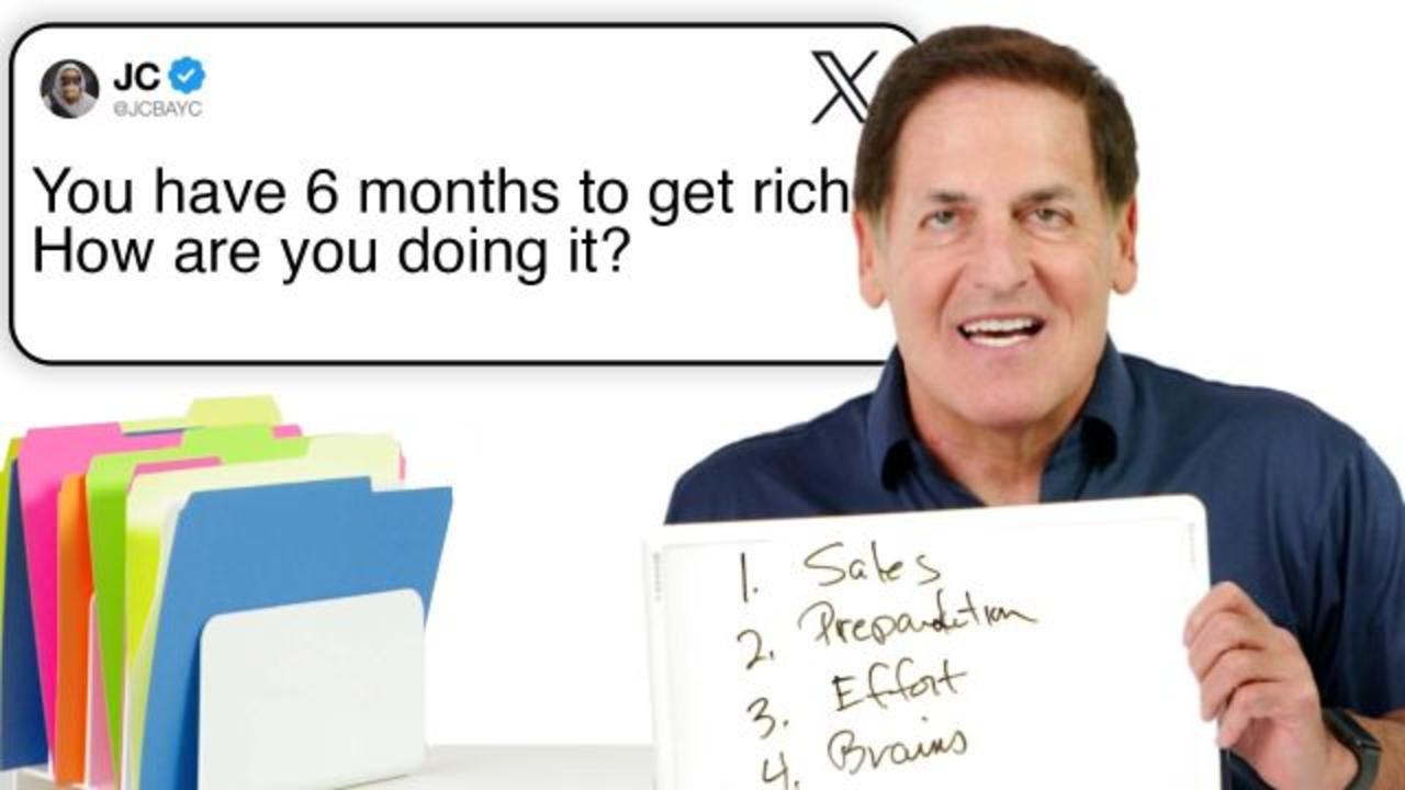 Mark Cuban Answers Business Mogul Questions From - One News Page VIDEO