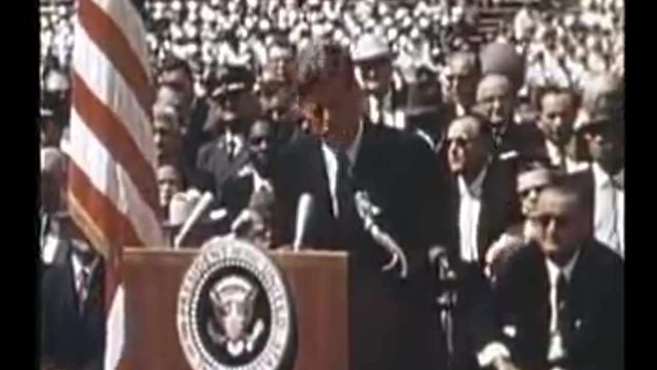 John F. Kennedy Moon Speech (1962) - One News Page VIDEO