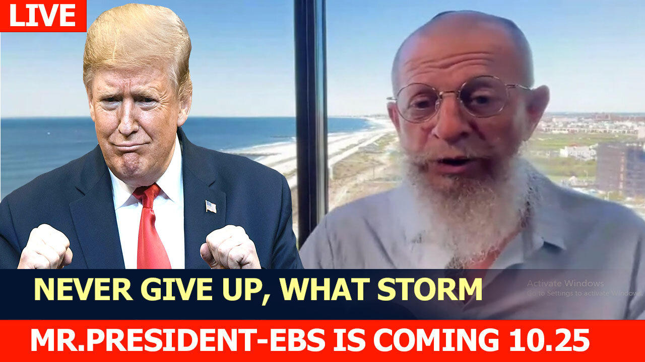 What Storm, Mr. President - EBS is Coming - One News Page VIDEO