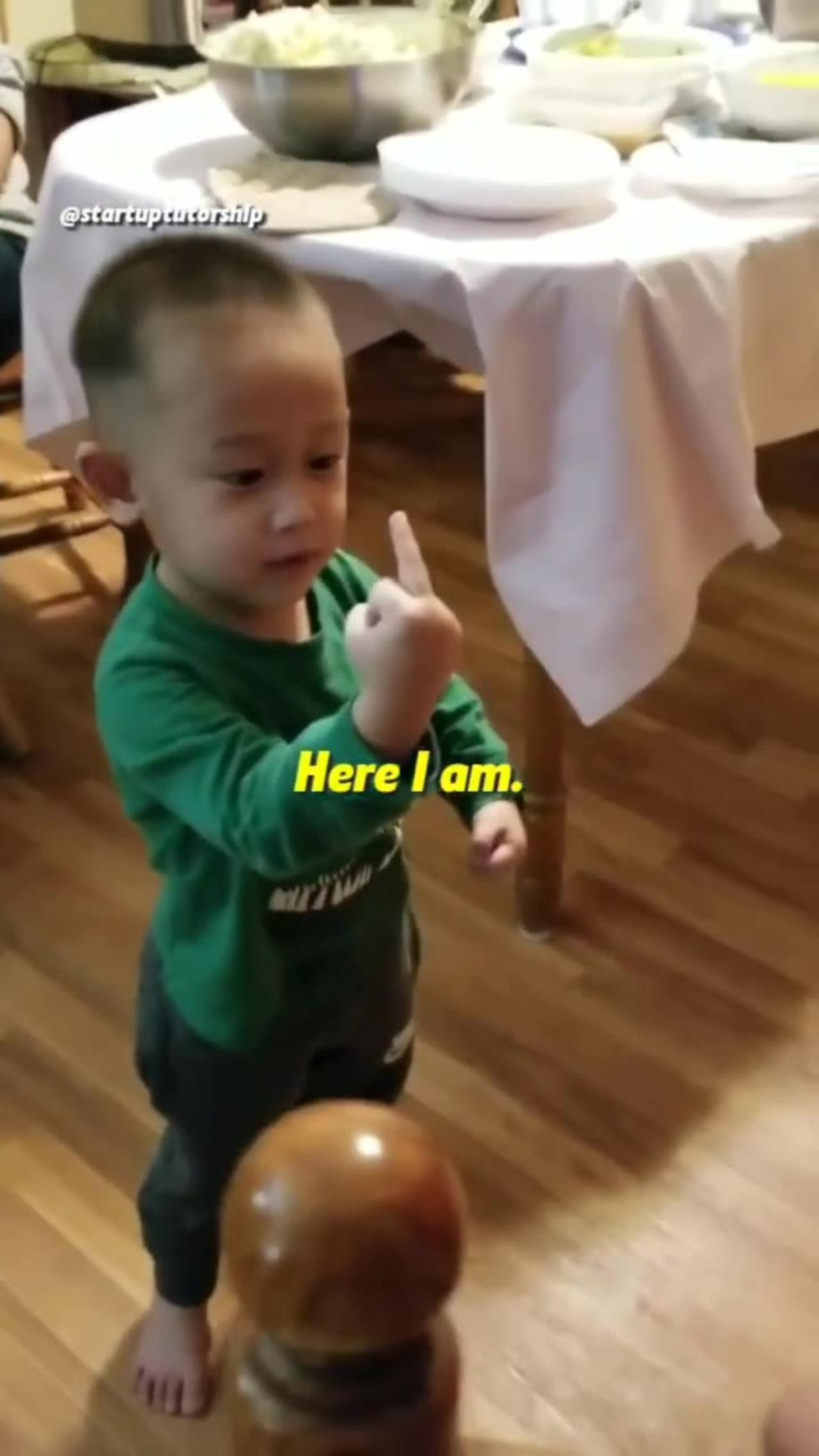 Daddy finger Daddy finger where are you? Here I - One News Page VIDEO