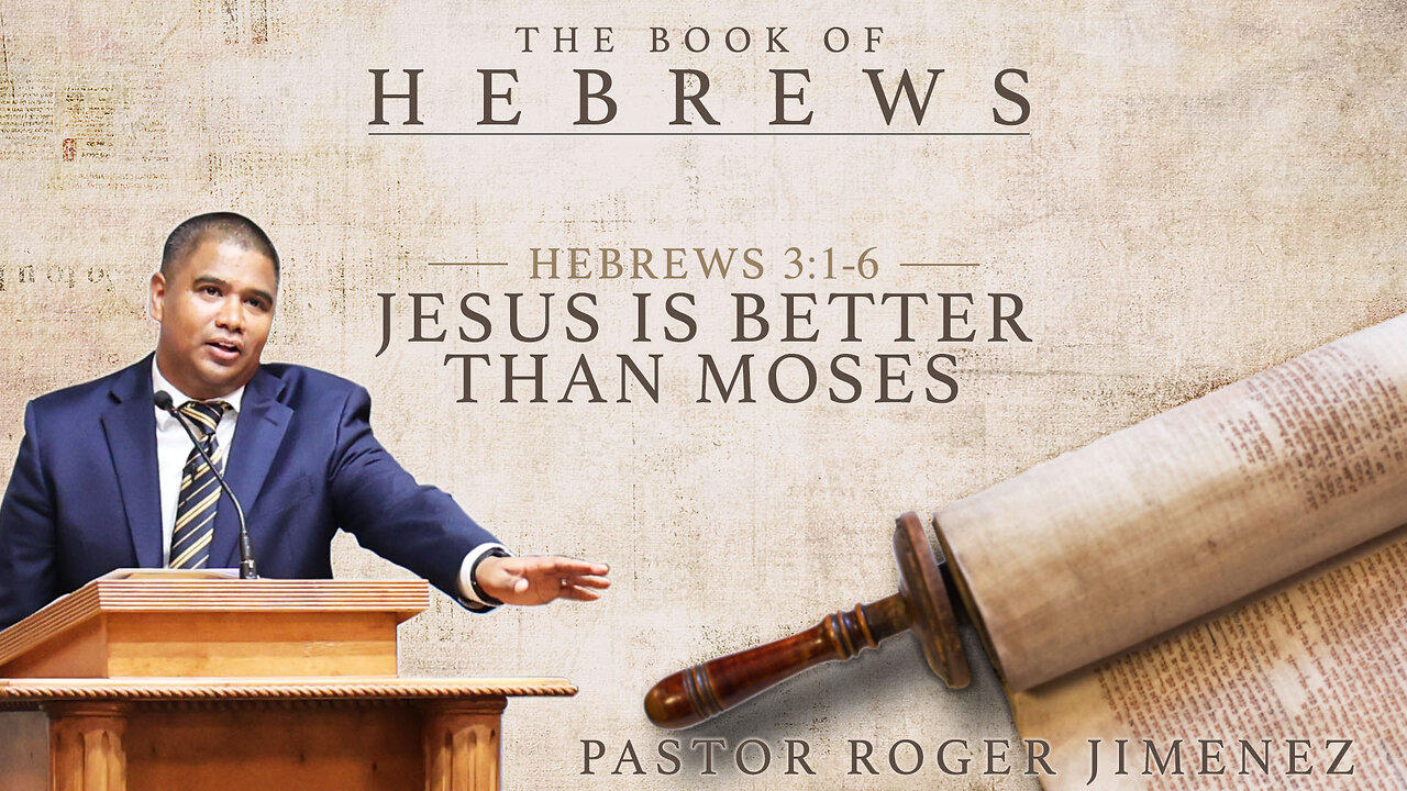 Jesus is Better than Moses (Hebrews 3: 1-6) | - One News Page VIDEO