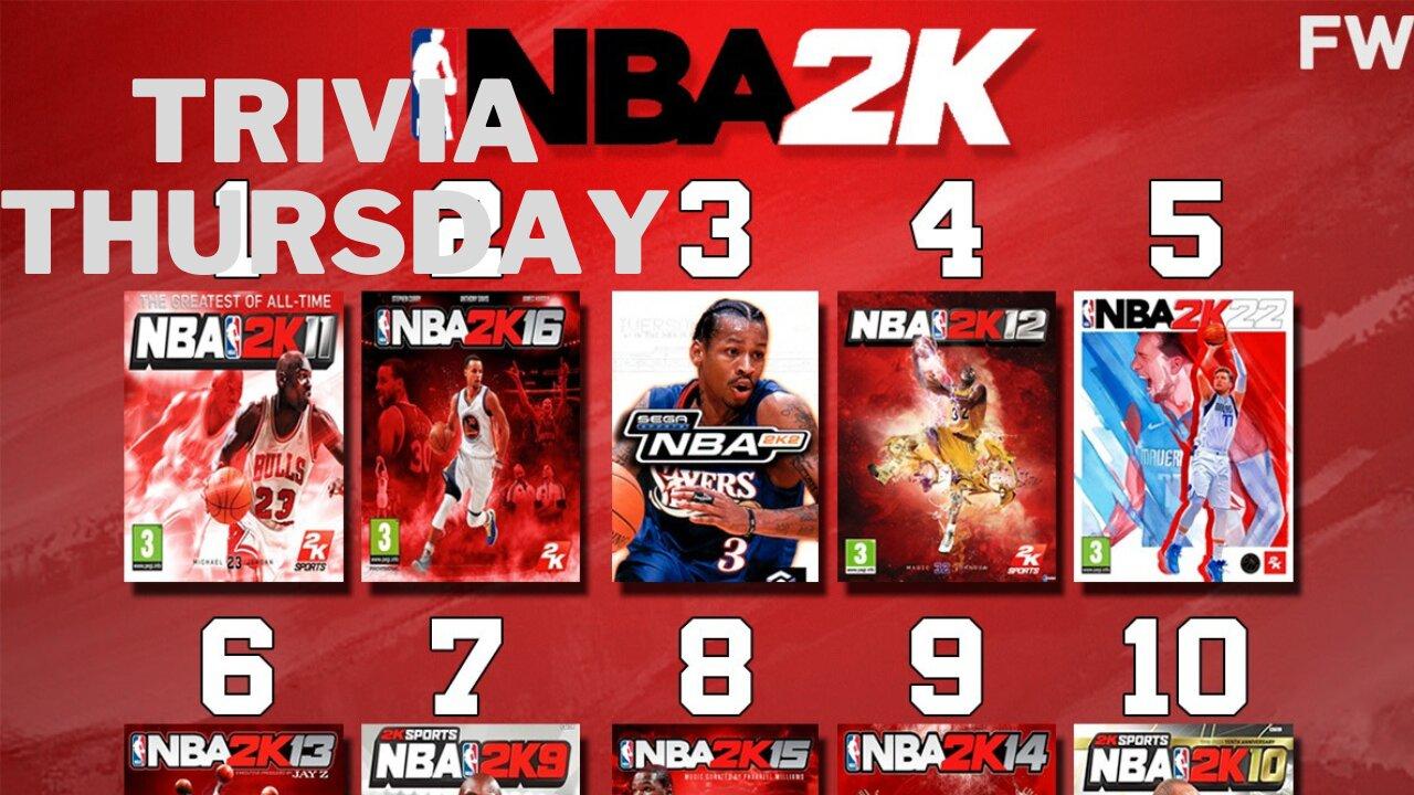 TRIVIA THURSDAY RANKING NBA 2K GAMES ALL TIME - One News Page VIDEO