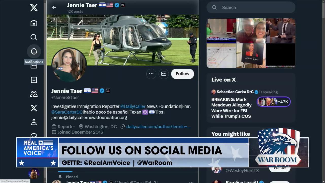 Jennie Taer: Border Authorities Are Counting - One News Page VIDEO