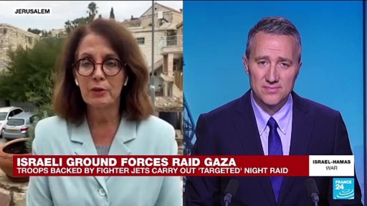 Israel 'ground forces' conduct night raid in - One News Page VIDEO