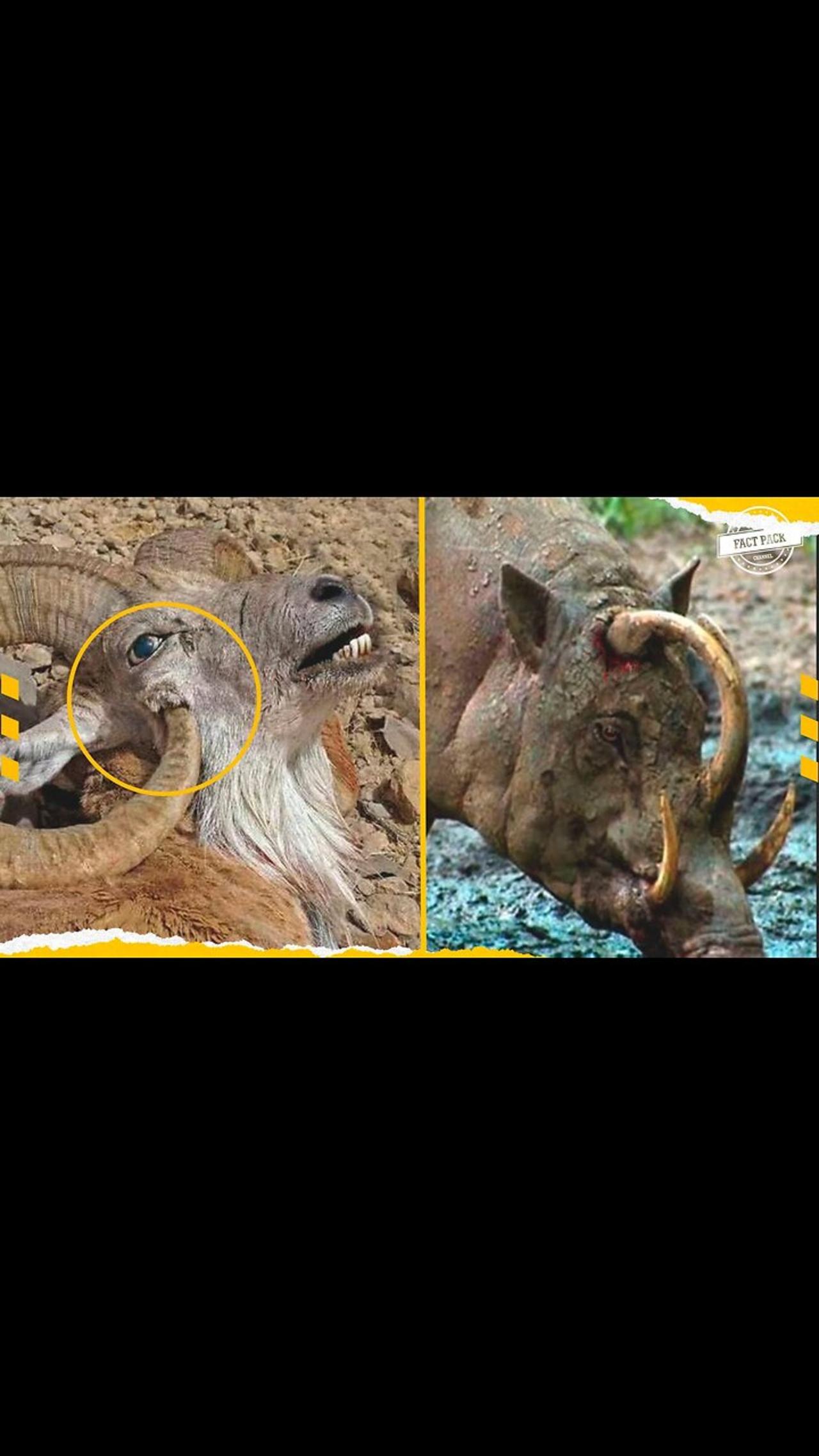 Animals Die With Thier own Horns - One News Page VIDEO