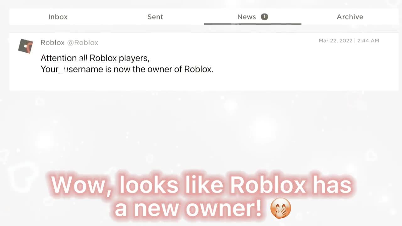 If YOU Owned ROBLOX 😱 - One News Page VIDEO