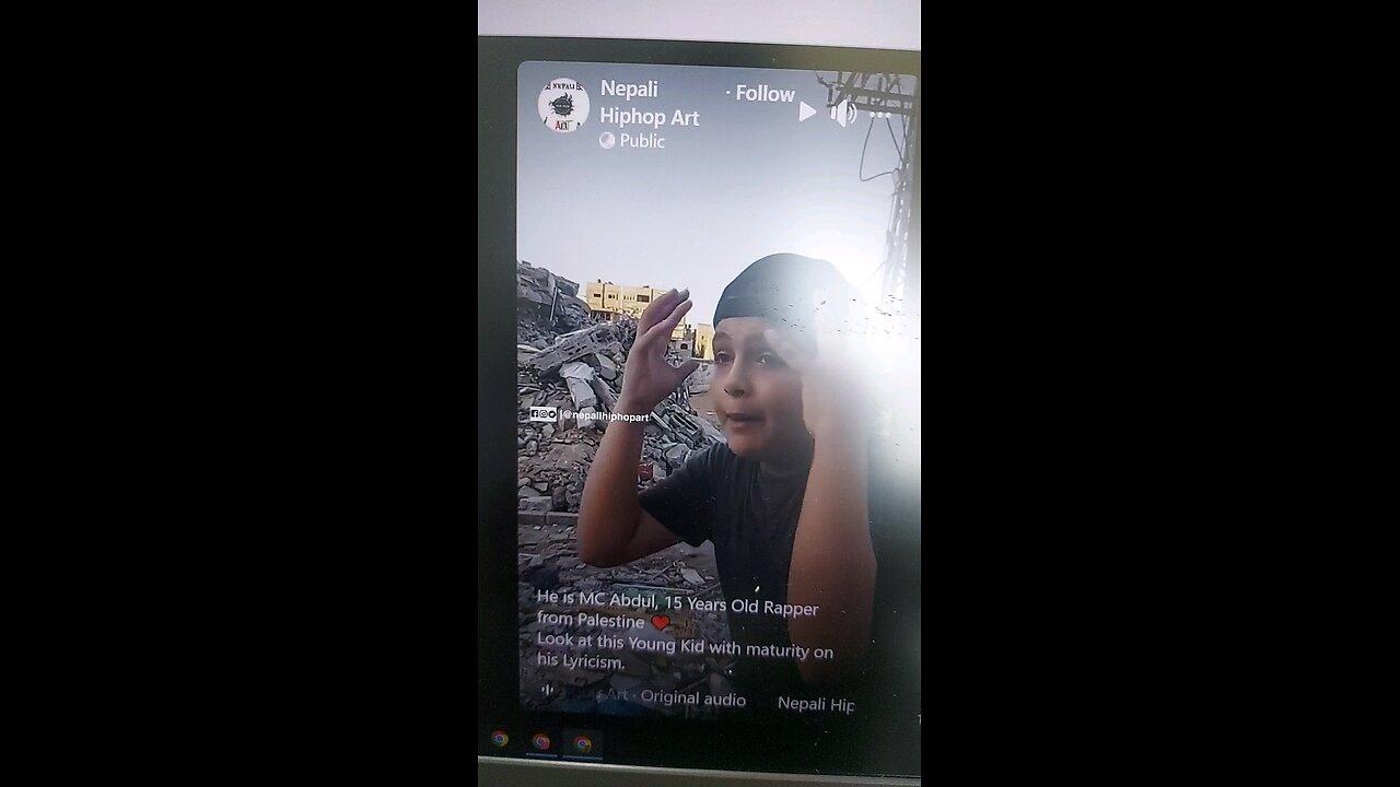 #Palestine Rapper Child# Israeli Attacks# - One News Page VIDEO