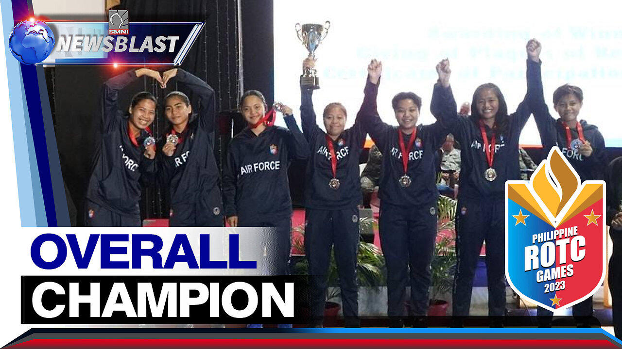 Army cadets, overall champion sa 2023 ROTC Games - One News Page VIDEO