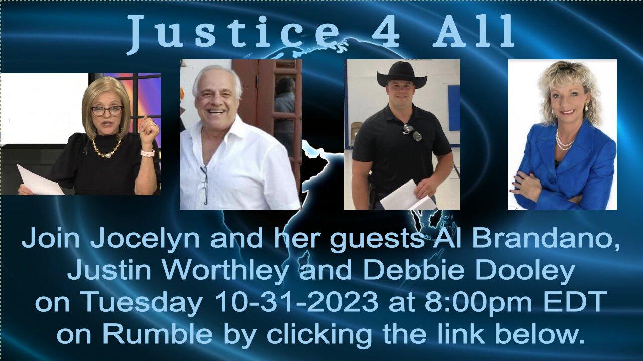 Justice 4 All with Jocelyn 10-31-2023 - One News Page VIDEO