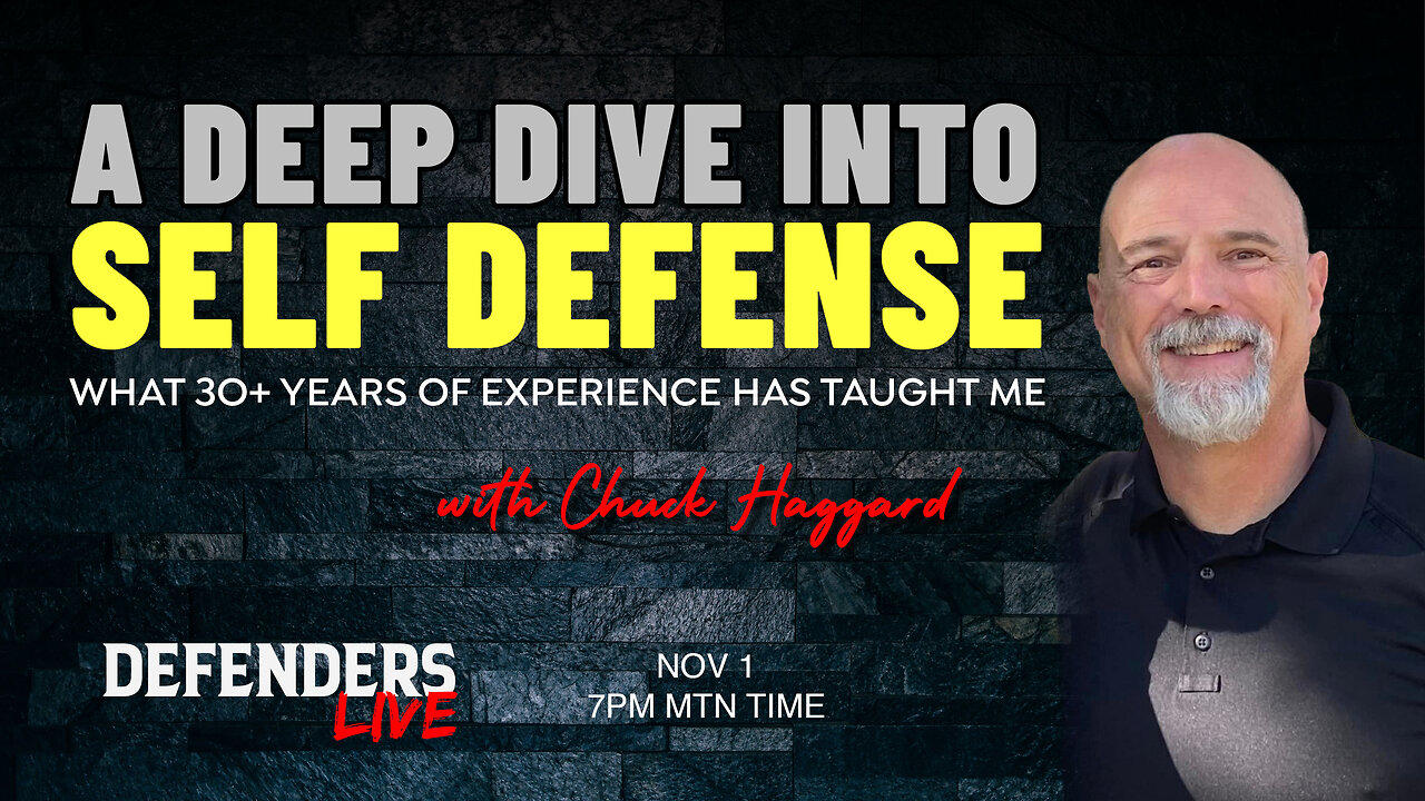 A Deep Dive Into Self Defense with Chuck Haggard - One News Page VIDEO