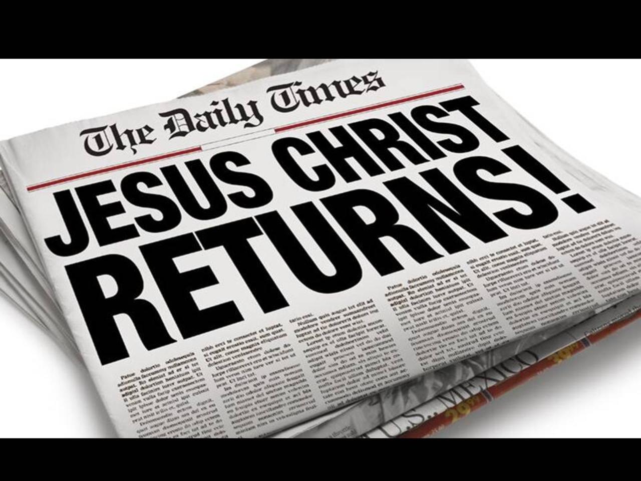 News Headlines Are Screaming: Jesus Is - One News Page VIDEO