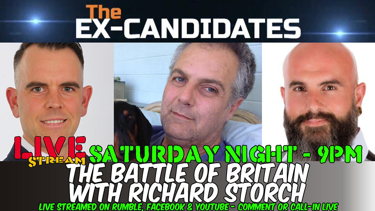 Richard Storch Interview - LIVE STREAM Saturday, - One News Page VIDEO