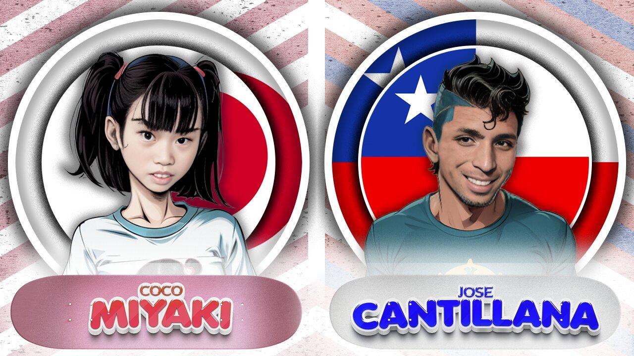 Coco Miyaki | Jose Cantillana - Qualifiers Jam - One News Page VIDEO
