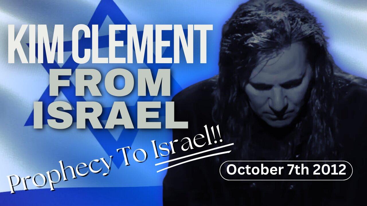 Kim Clement From Israel ON October 7th 2012!! - One News Page VIDEO
