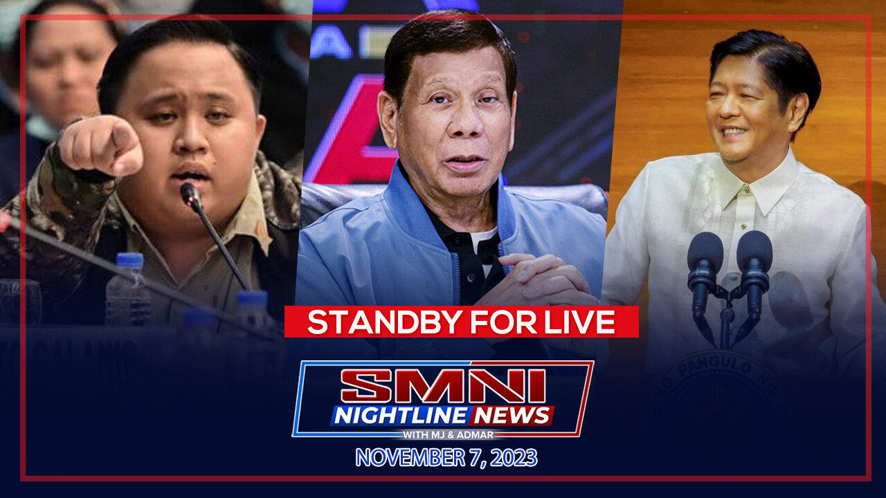 SMNI Nightline News with Admar Vilando and MJ - One News Page VIDEO